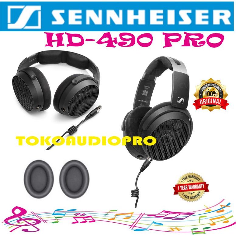 Jual Sennheiser HD 490 Pro Open-back Studio Headphone HD490Pro | Shopee ...