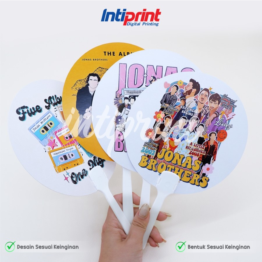 Jual Kipas Tangan Custom | Merchandise Hand Fan / Kipas Souvenir ...