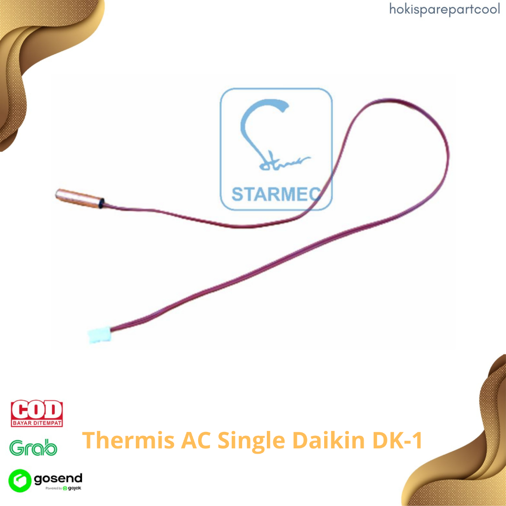 Jual TERMIS AC DAIKIN SINGLE THERMIS TERMISTOR DAIKIN ORI | Shopee ...