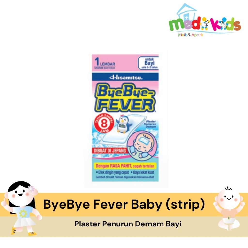 Jual ByeBye FEVER Plester Demam Bayi | Shopee Indonesia