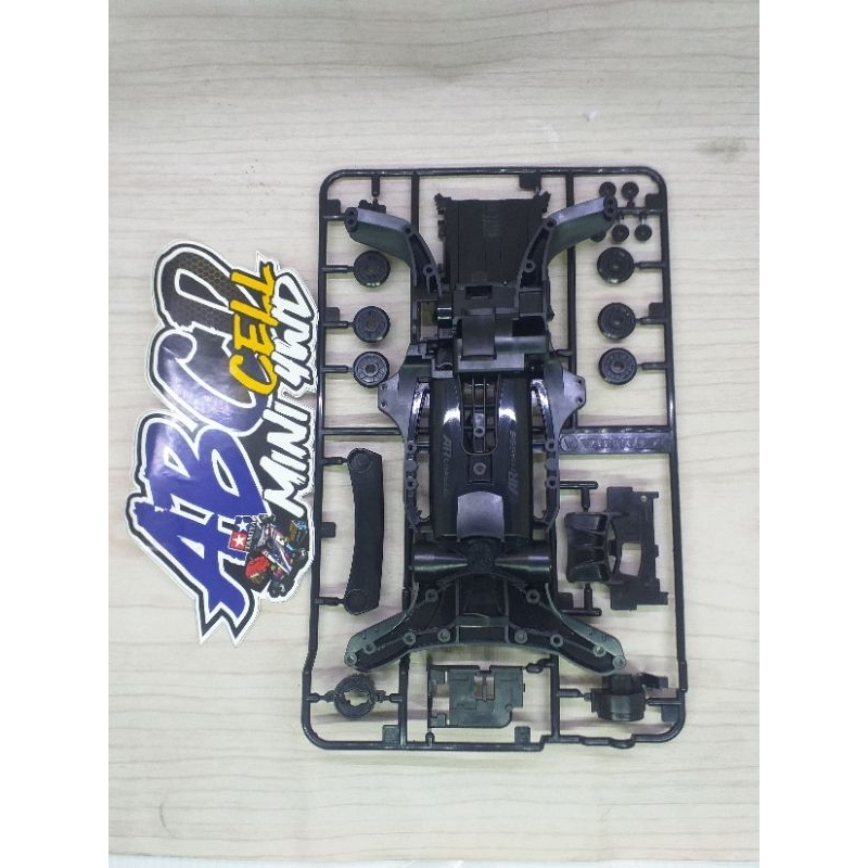 Jual tamiya chassis dan gearbox ar original bawaan box loose part ...