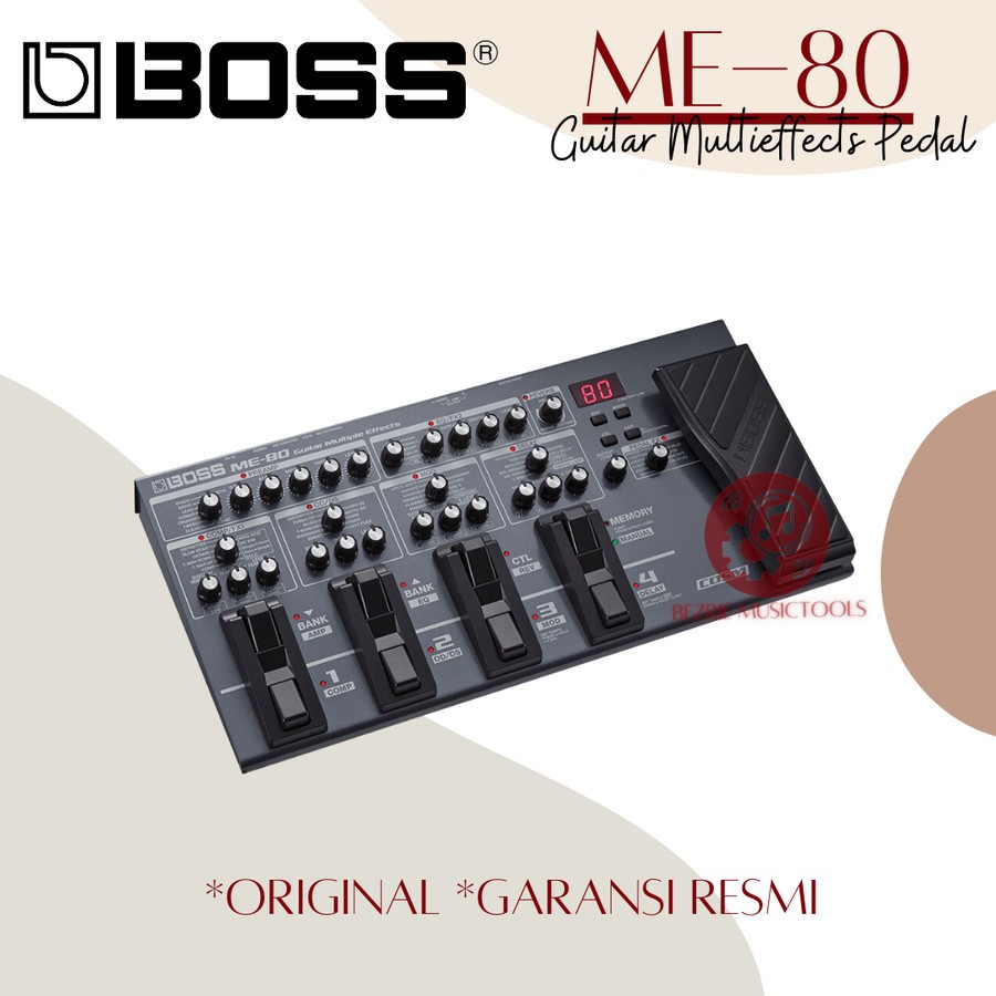 Jual Boss ME 80 Guitar Multi Effect Pedal Original Boss ME80 | Shopee Indonesia