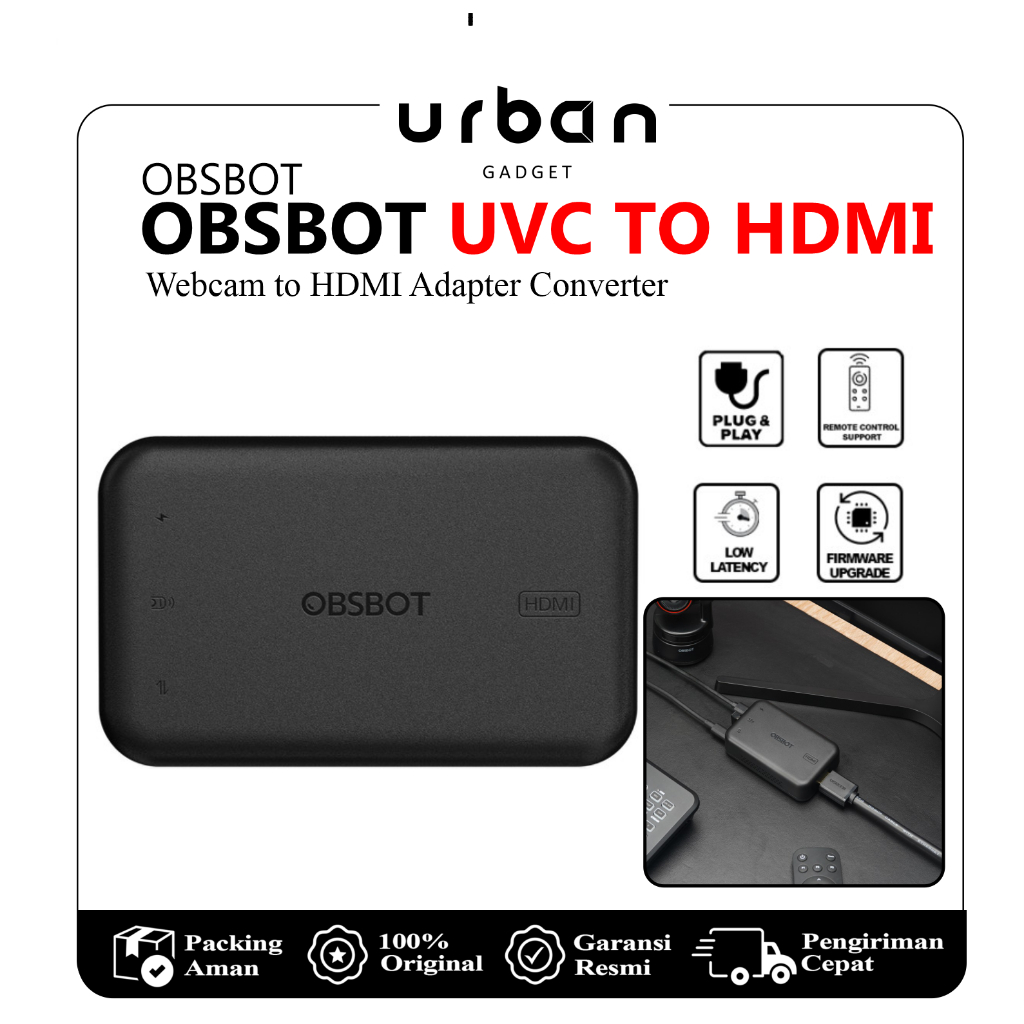Jual OBSBOT UVC to HDMI Adapter Original | Shopee Indonesia