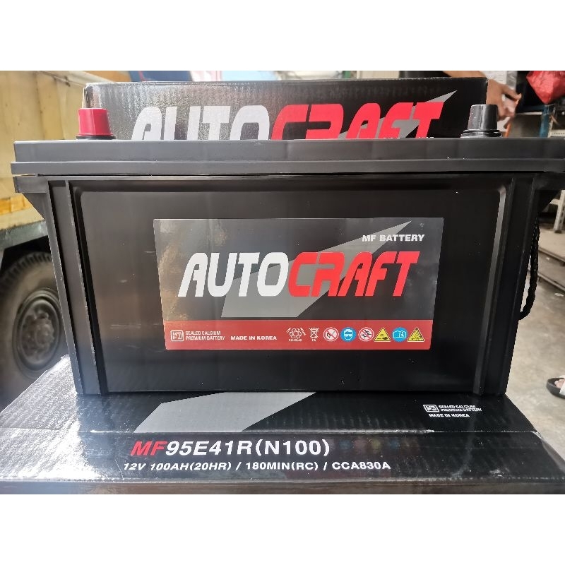 Jual Aki Kering Autocraft N100 12V 100Ah Kapal Genset Dump Truck | Shopee Indonesia