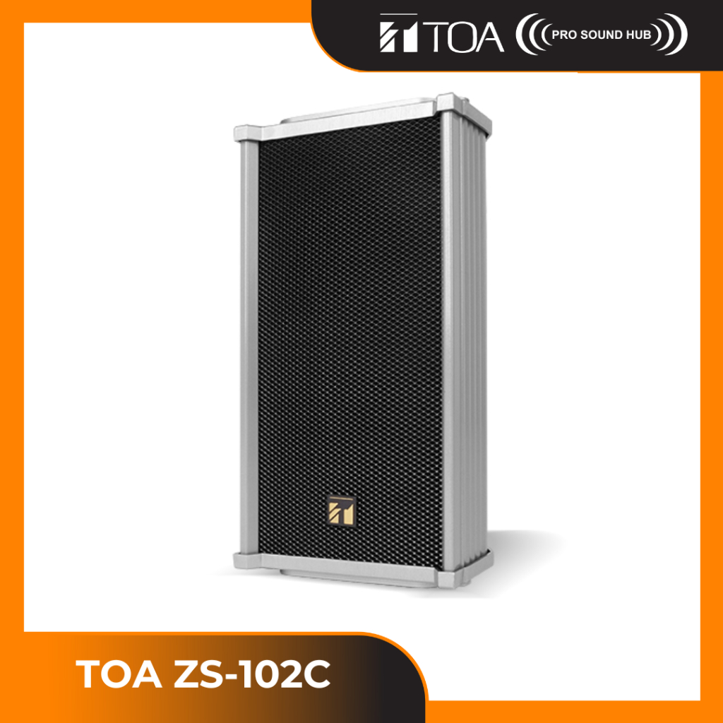 Jual TOA ZS-102C ZS102C ZS102 ZS-102 Speaker Wall Tembok Paging 10 Watt High Impedance | Shopee ...
