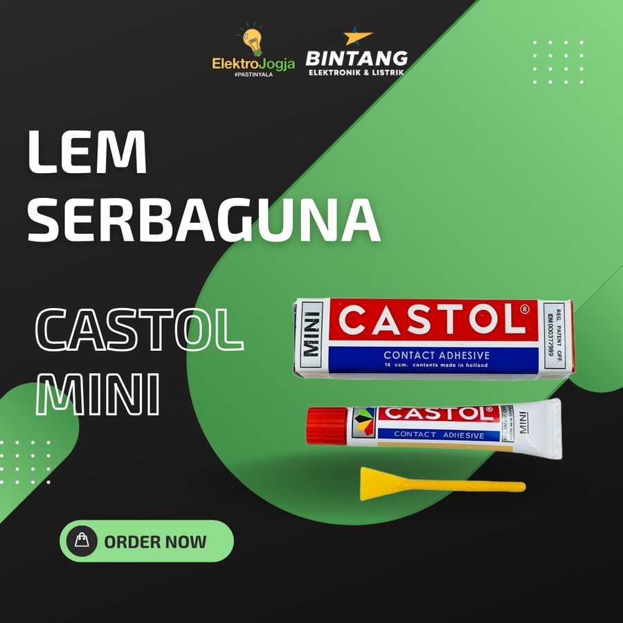 Jual Lem Castol Contact Adhesive Tube Mini 14cc | Shopee Indonesia