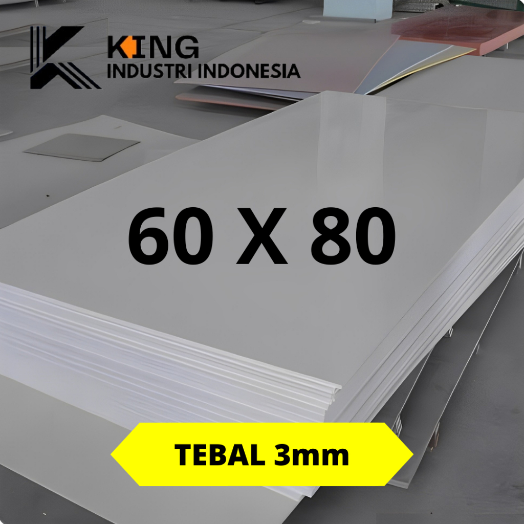 Jual KING PVC Foam Board Potongan & Lembaran Tebal 3mm Uk 60 x 80cm ...