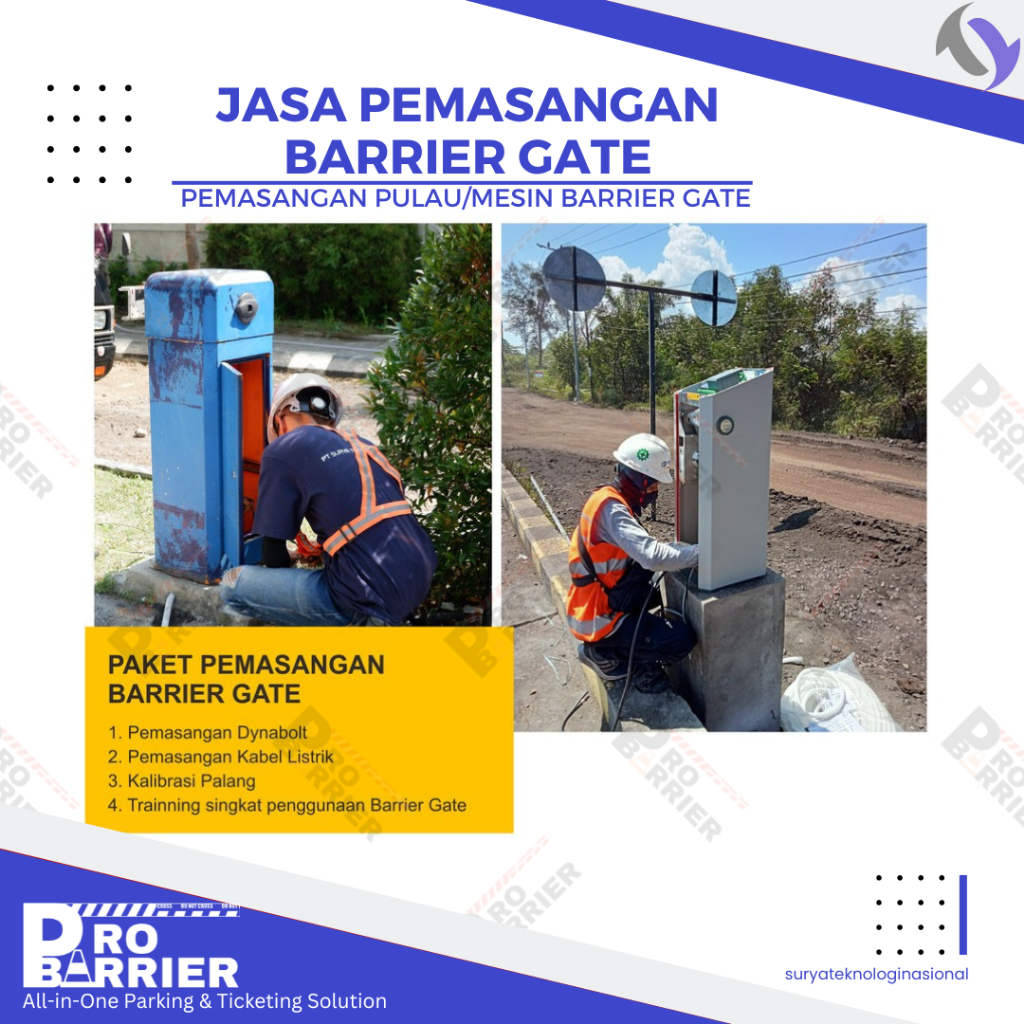 Jual Pemasangan Insatlasi Barrier Gate | Shopee Indonesia
