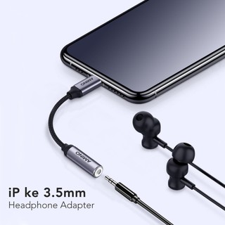 Jual AMINO Adapter Untuk Iphone to Audio Male / Lighting to Aux 3.5 mm ...
