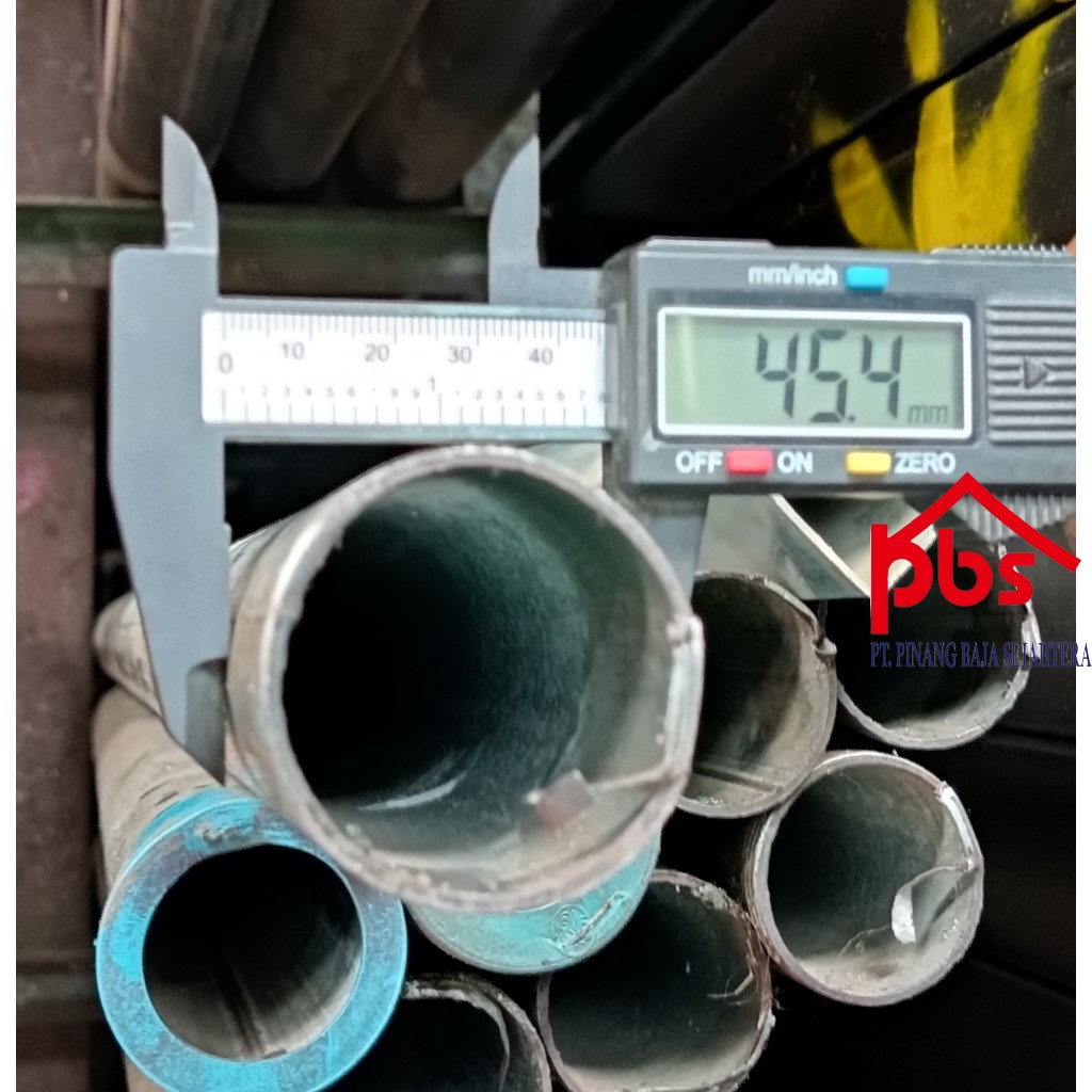 Jual BESI PIPA GALVANIS 1.5" (1,5") X 6 meter, TEBAL 1.2mm, 1.4mm, 1.7mm, 2mm, 2.3mm, Light ...