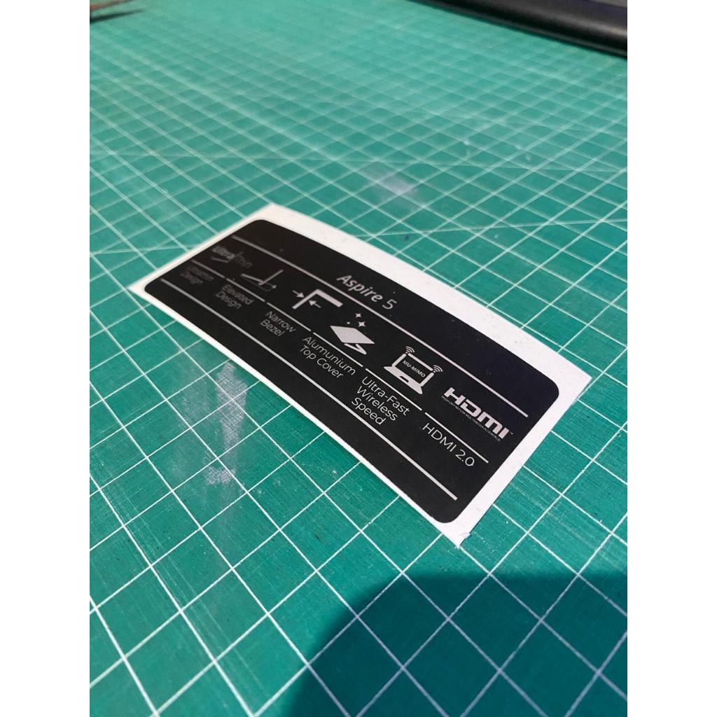 Jual Stiker Spesifikasi Laptop Acer Aspire 5 | Shopee Indonesia