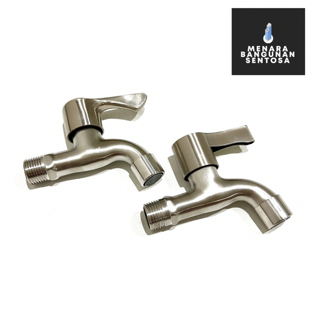 Jual Kran Tembok Sobar Stainless 1/2 Inch - Keran Air Rumah | Shopee ...