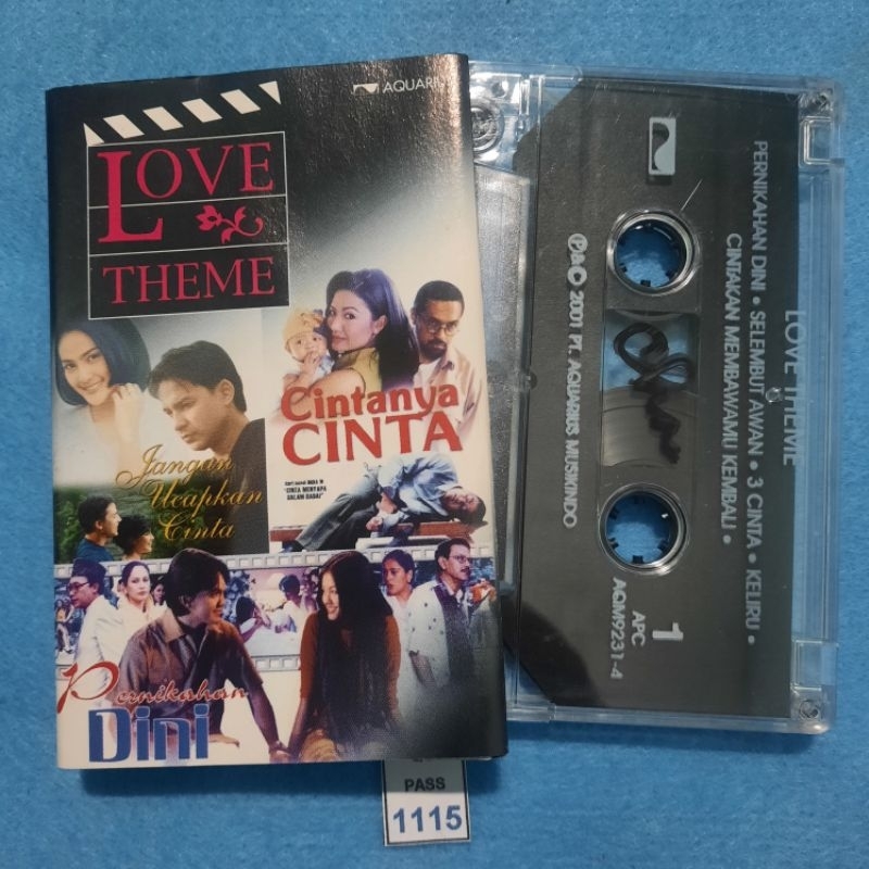 Jual Kaset pita Kompilasi Love Theme / Melly Agnes Monica Reza Dewa ...