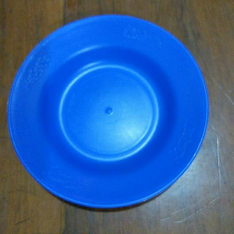 Jual Piring Lepek/Kecil/Tatakan Gelas Plastik Warna Biru HARGA 1 PCS ...