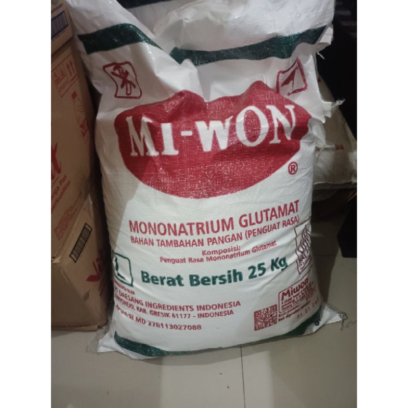 Jual miwon msg 25 kg | Shopee Indonesia