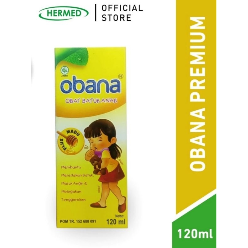 Jual Obana sirup obat batuk pilek anak 120 ml | Shopee Indonesia