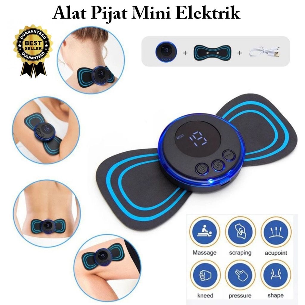 Jual Alat Pijat Punggung EMS Alat Pijat Leher Elektrik Alat Terapi ...