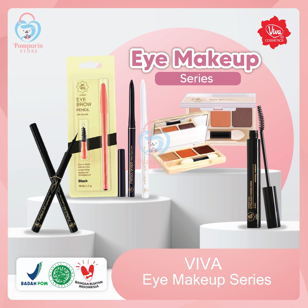 Jual VIVA Pensil Alis + Free Rautan / Eyeshadow 3 Warna / Matic ...