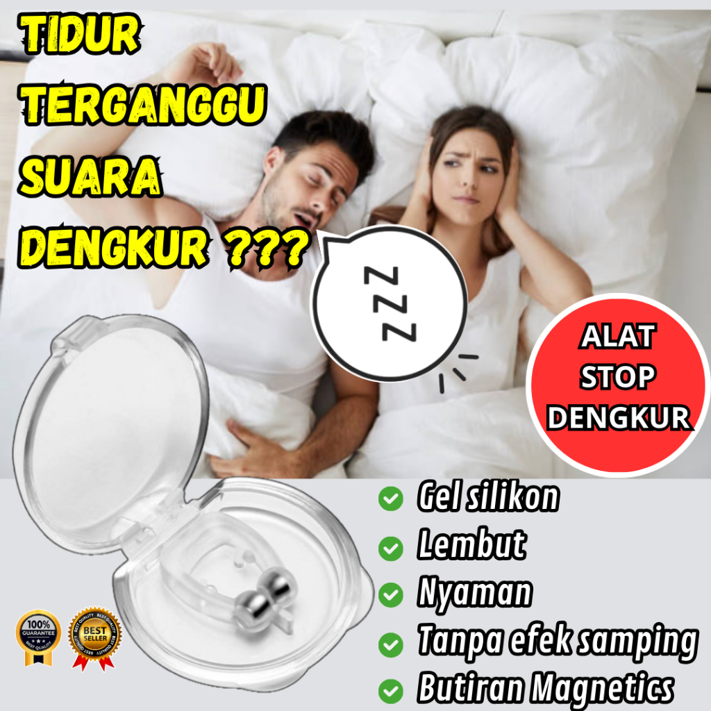 Jual Alat Stop Dengkur Nose Clip Original Asli Nyaman Snore Stopper ...