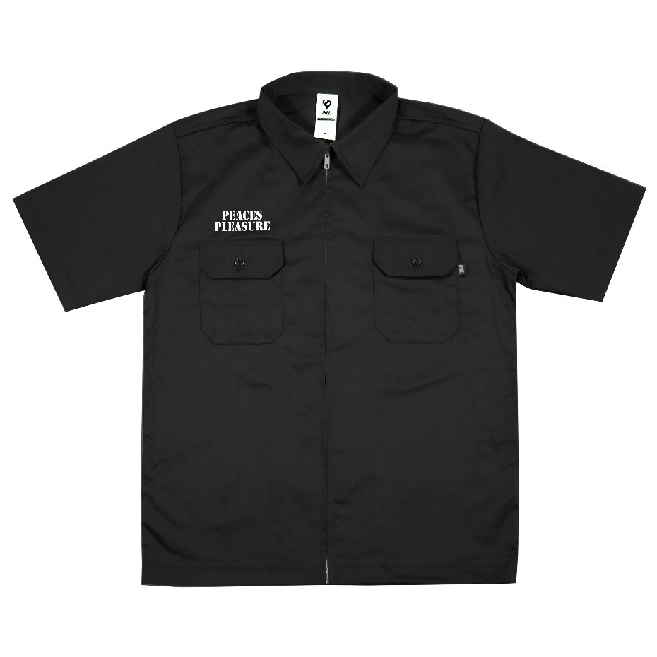 Jual INBL Workshirt Peaces Black | Shopee Indonesia
