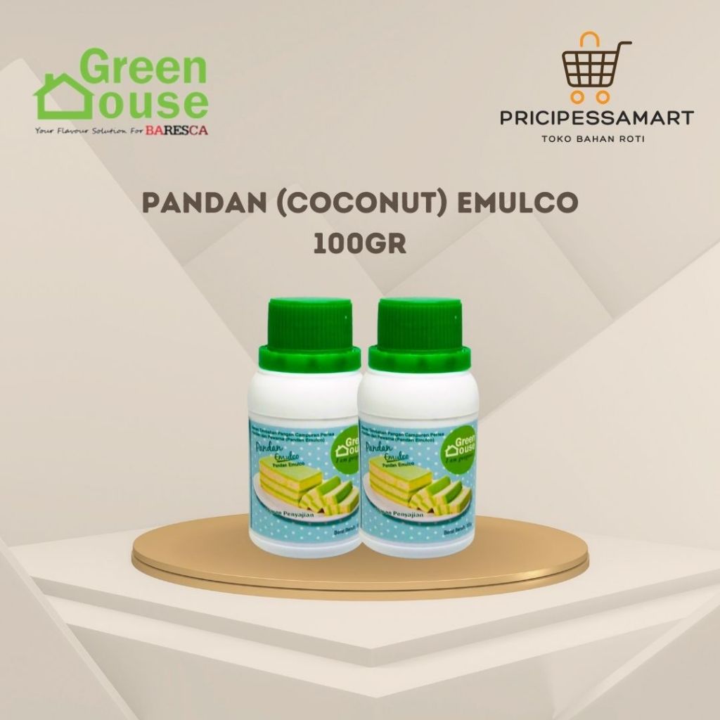 Jual PANDAN COCONUT EMULCO 100GR (HALAL) | Shopee Indonesia