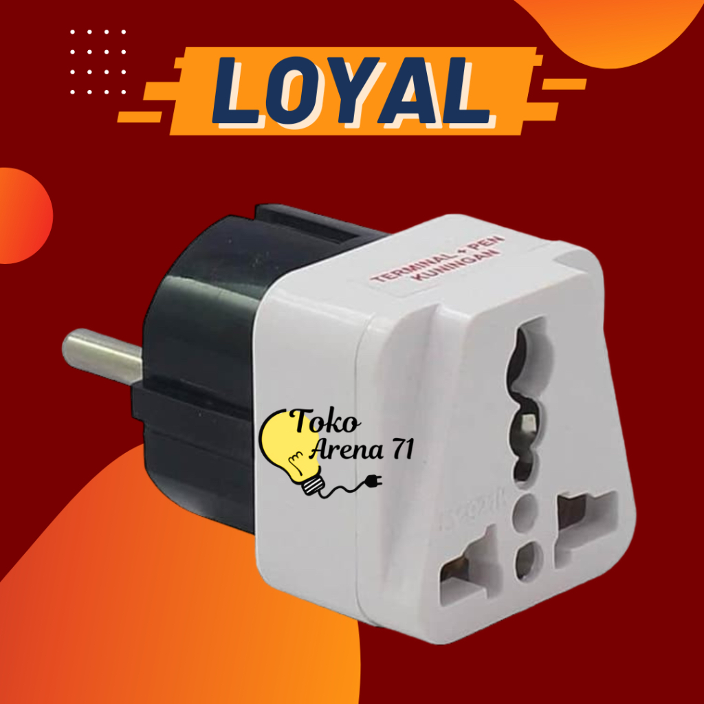 Jual Loyal Stop Kontak Colokan Multi Over Steker Serbaguna LY-921K LY ...