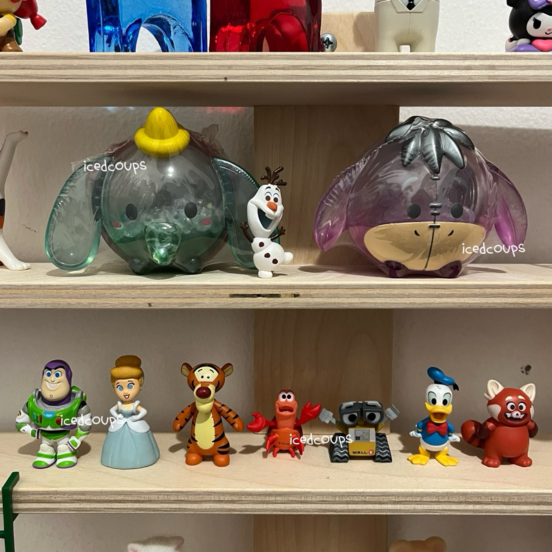 Jual disney 100 original figurine cow play cow moo / dumbo eeyore olaf ...
