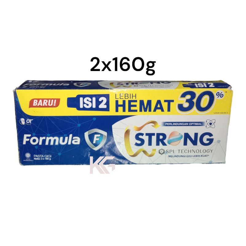 Jual formula pasta gigi odol strong isi 2x160g | Shopee Indonesia