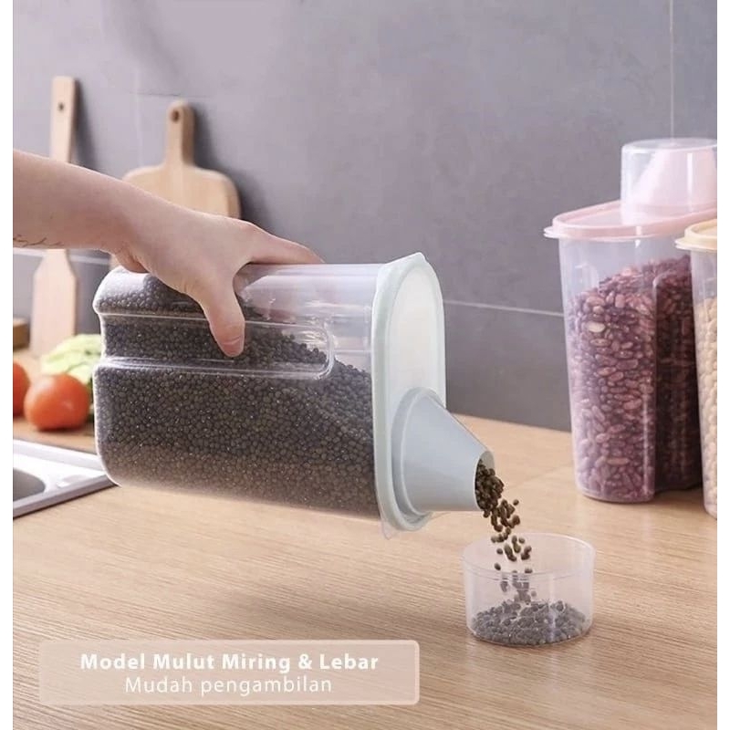 Jual Wadah Kontainer Makanan Bumbu Minyak Toples Penyimpanan SERBAGUNA ...
