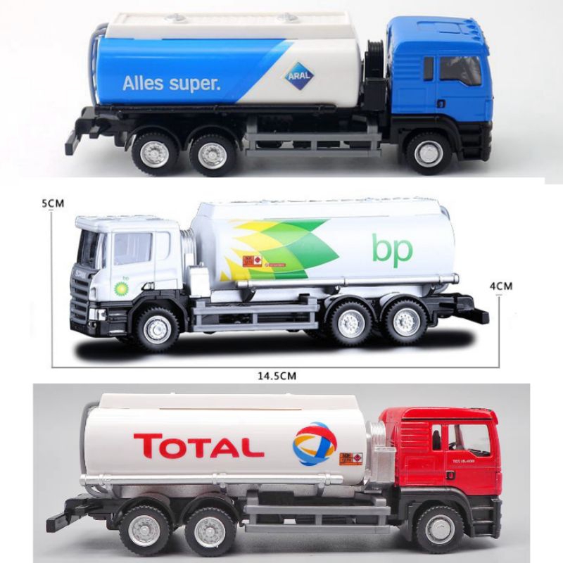 Jual RMZ Mainan Mobilan Truk Tangki Pertamina Total ARAL BP SHELL Truck ...