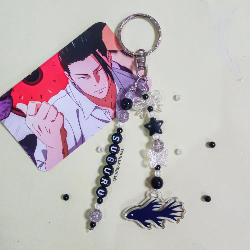 Jual Phone strap Keychain Satosugu | Gojo Geto couple gantungan anime ...