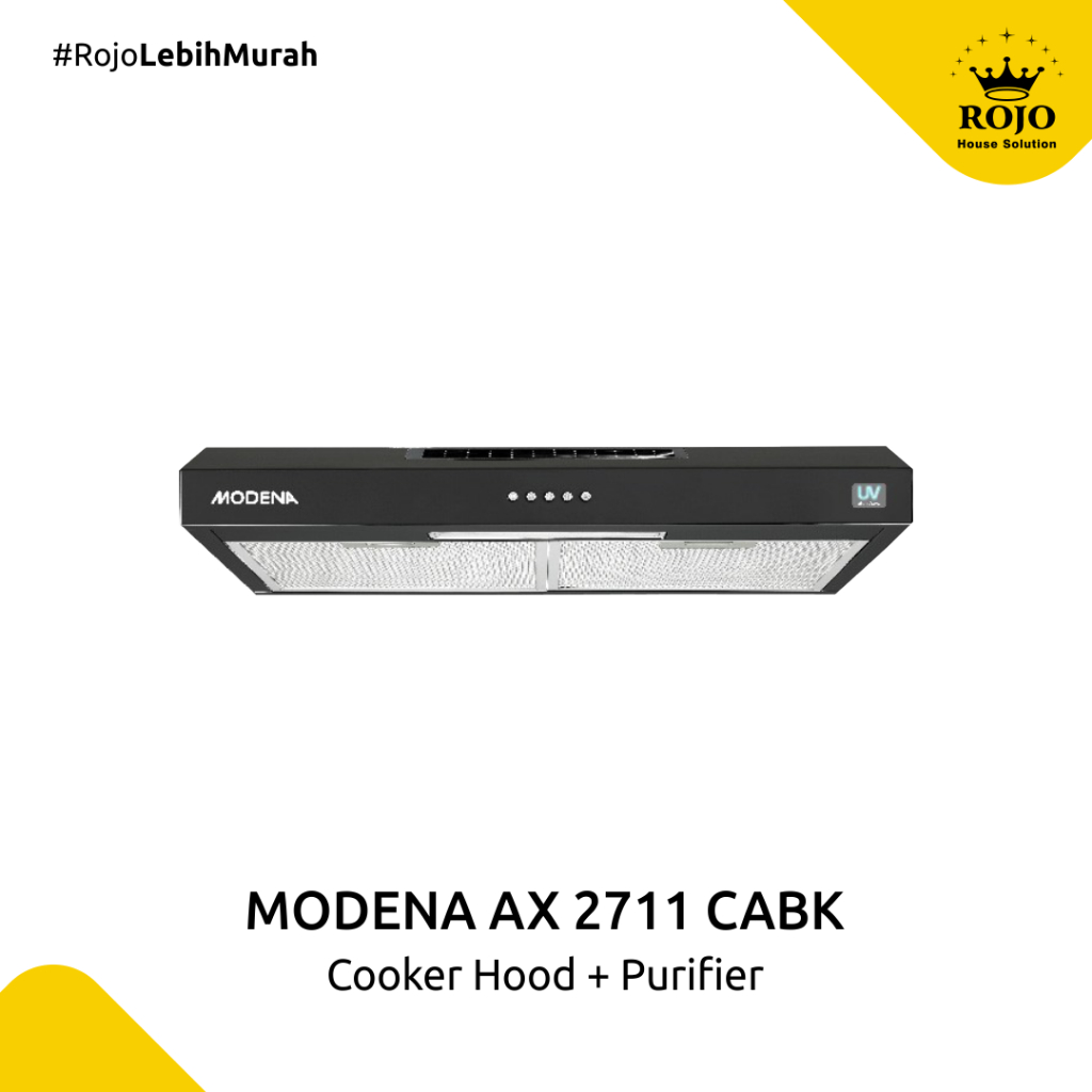 Jual Modena Cooker Hood + Air Purifier 2in1 AX 2711 CABK 70 cm | Shopee ...