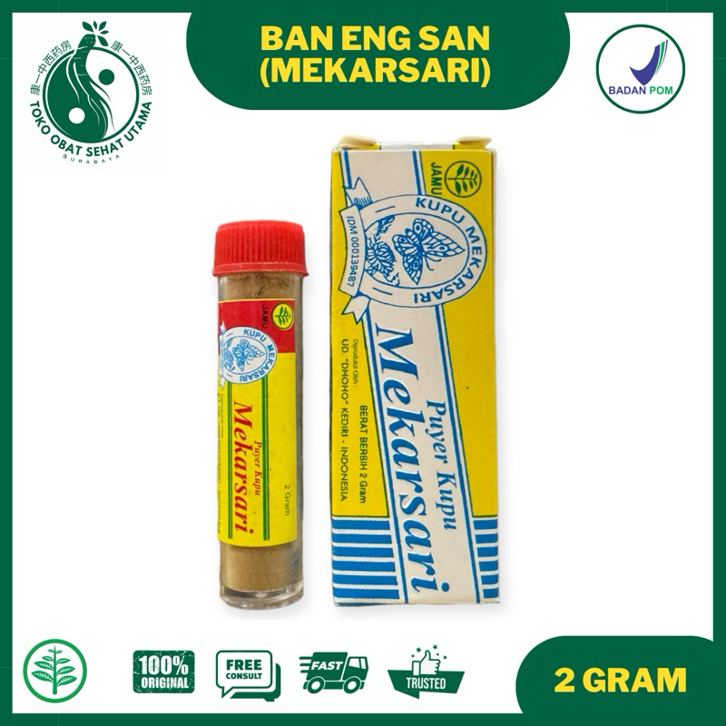 Jual PUYER KUPU MEKARSARI (ECERAN 1 BOTOL) / KIOE KIET BAN ENG SAN ...
