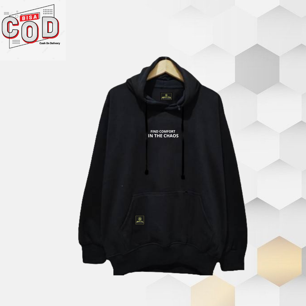 Jual Sweater Hoodie Polos Pria Wanita Switer Cowok Premium Distro ...