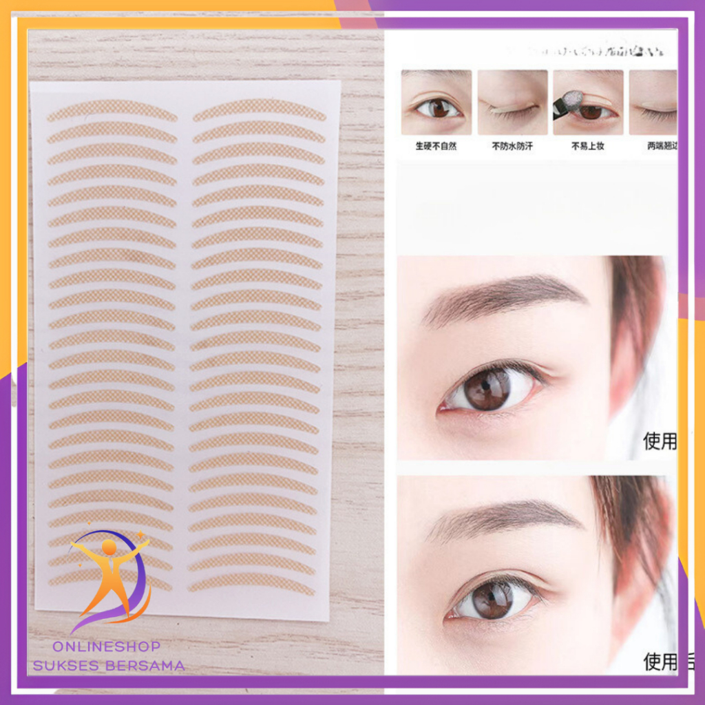 Jual OSB Skot Mata Eyelide 24Pasang Double Eyelid Stickers Tape Isi 5 ...