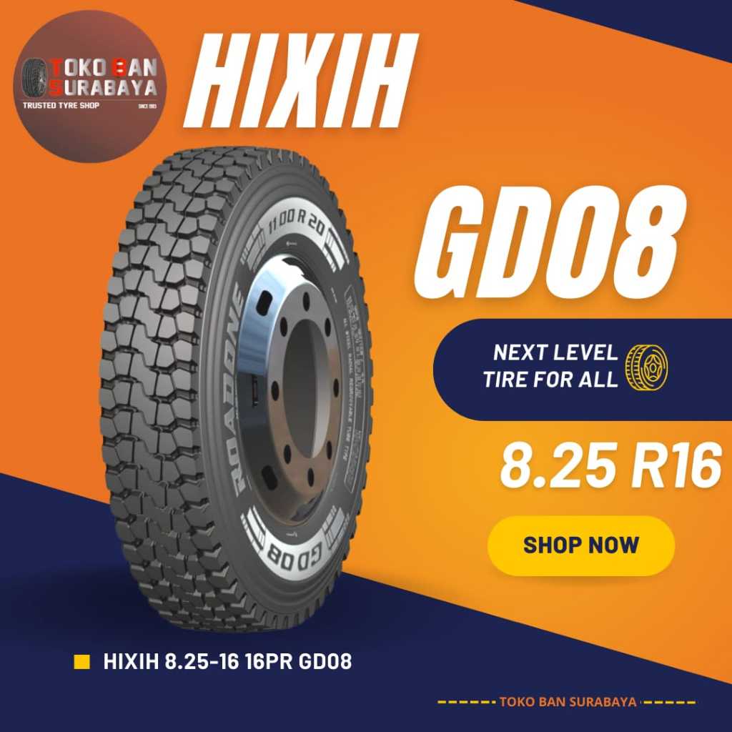 Jual HIXIH 825 R16 16PR 825-16 825/16 825R16 R 16 16 PR GD08 SET LUAR DALAM MARSET | Shopee ...