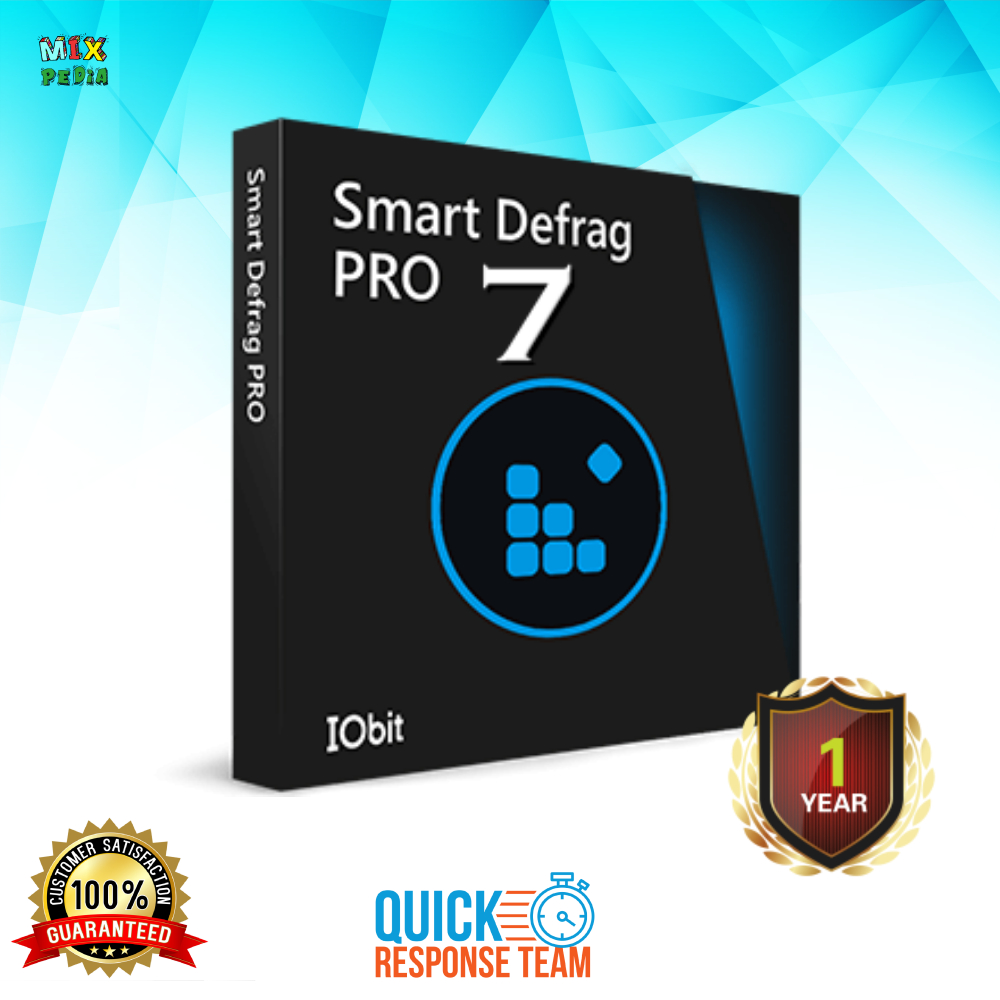 Jual IObit Smart Defrag 7 Pro Product Key ORIGINAL - Lisensi 1 Tahun ...