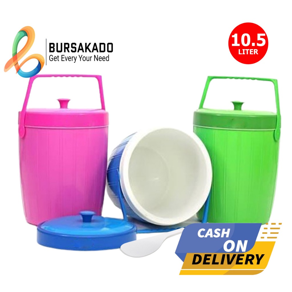 Jual Rice Bucket 10,5 Liter / Termos Nasi / Termos Es Batu / Termos ...