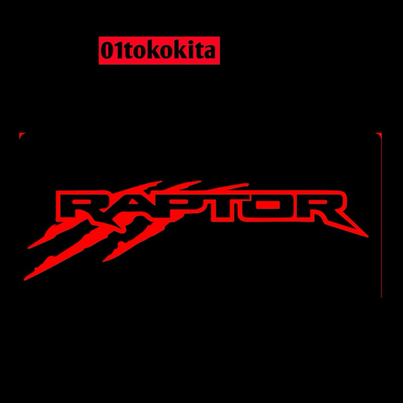 Jual Sticker cutting tulisan RAPTOR BERCAK CAKAR KEREN Stiker cuting ...