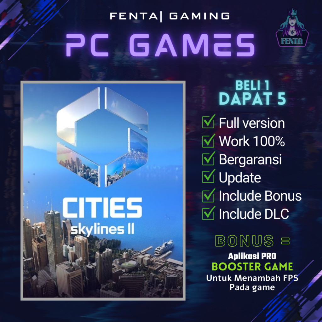 Jual CITIES SKYLINES II ULTIMATE EDITION - GAME PC - GAME LAPTOP | Shopee Indonesia