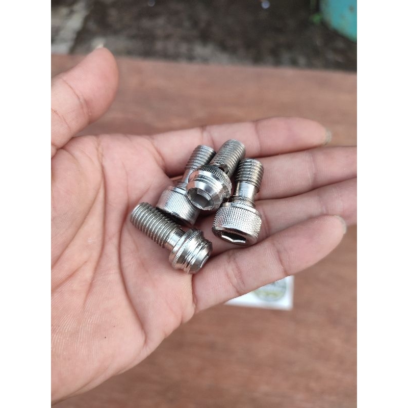 Jual Baut L master kaliper baut L rem / baut L nepel master rem kaliper stenlis stainless steel ...