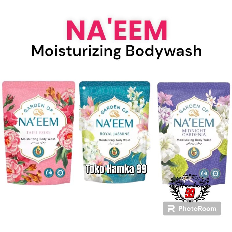 Jual Sabun Cair Garden Of NAEEM 400ml Bodywash Halal | Shopee Indonesia
