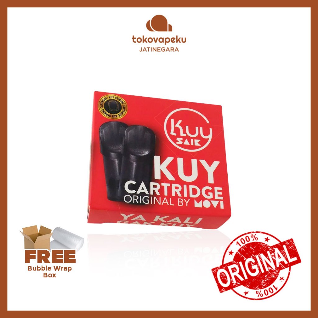 Jual CARTRIDGE KUY V3 SAIK CATRIDGE KUY SAIK 1.8ML ORI by MOVI | Shopee ...