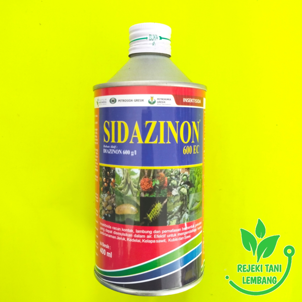 Jual INSEKTISIDA SIDAZINON 600 EC ISI 400 MILI PENGENDALI HAMA | Shopee Indonesia
