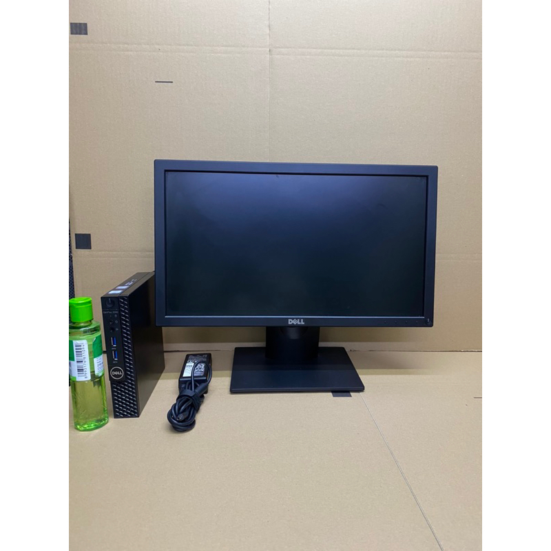 Jual PAKETAN Pc Mini Dell 3060 Core i3 8100T Ram 8GB Ssd 256GB Monitor ...