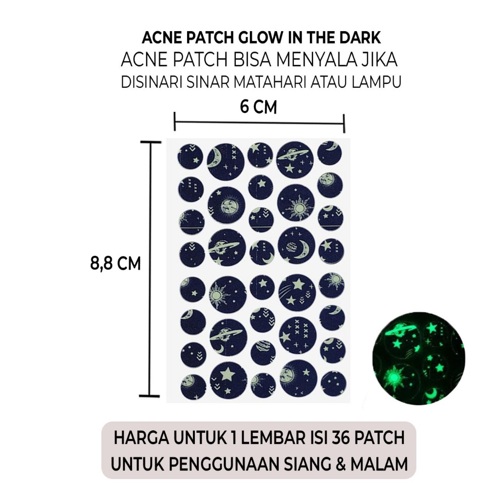 Jual Acne pimple patch lucu karakter bentuk bintang bunga smile kupu ...