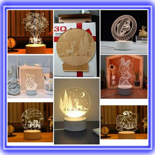 Jual LAMPU HIAS LED 3D (3 WARNA) | Shopee Indonesia