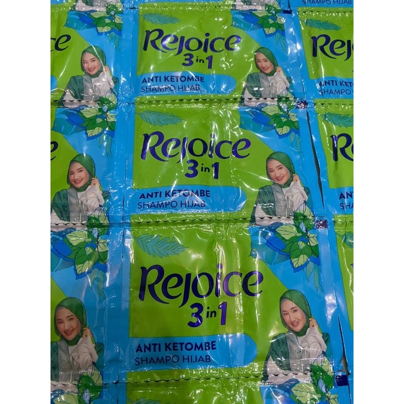 Jual Shampoo Rejoice Hijab Anti Ketombe 3in1 Renteng Isi 12 10ml | Shopee Indonesia