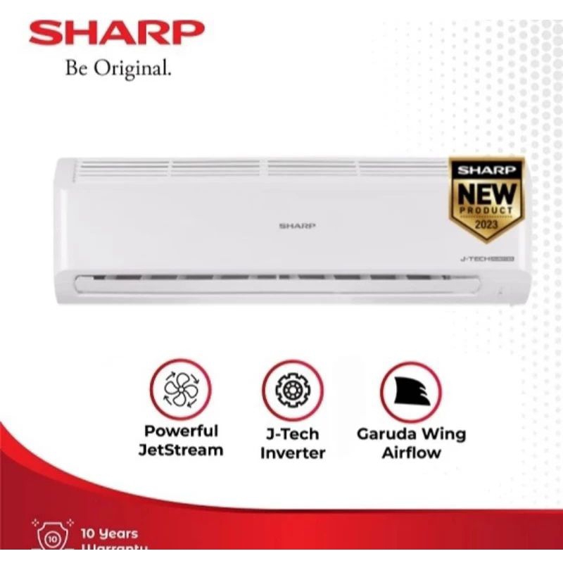 Jual AC sharp Inverter 0.5Pk type AH-X6ZY J-Tech Inverter - W-Flex ...