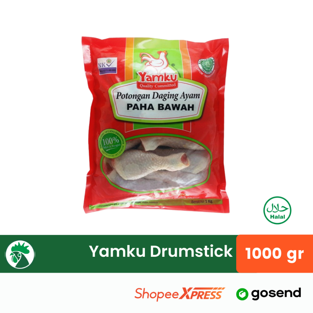 Jual Yamku | Daging Ayam Paha Bawah Drumstick 1Kg | Shopee Indonesia
